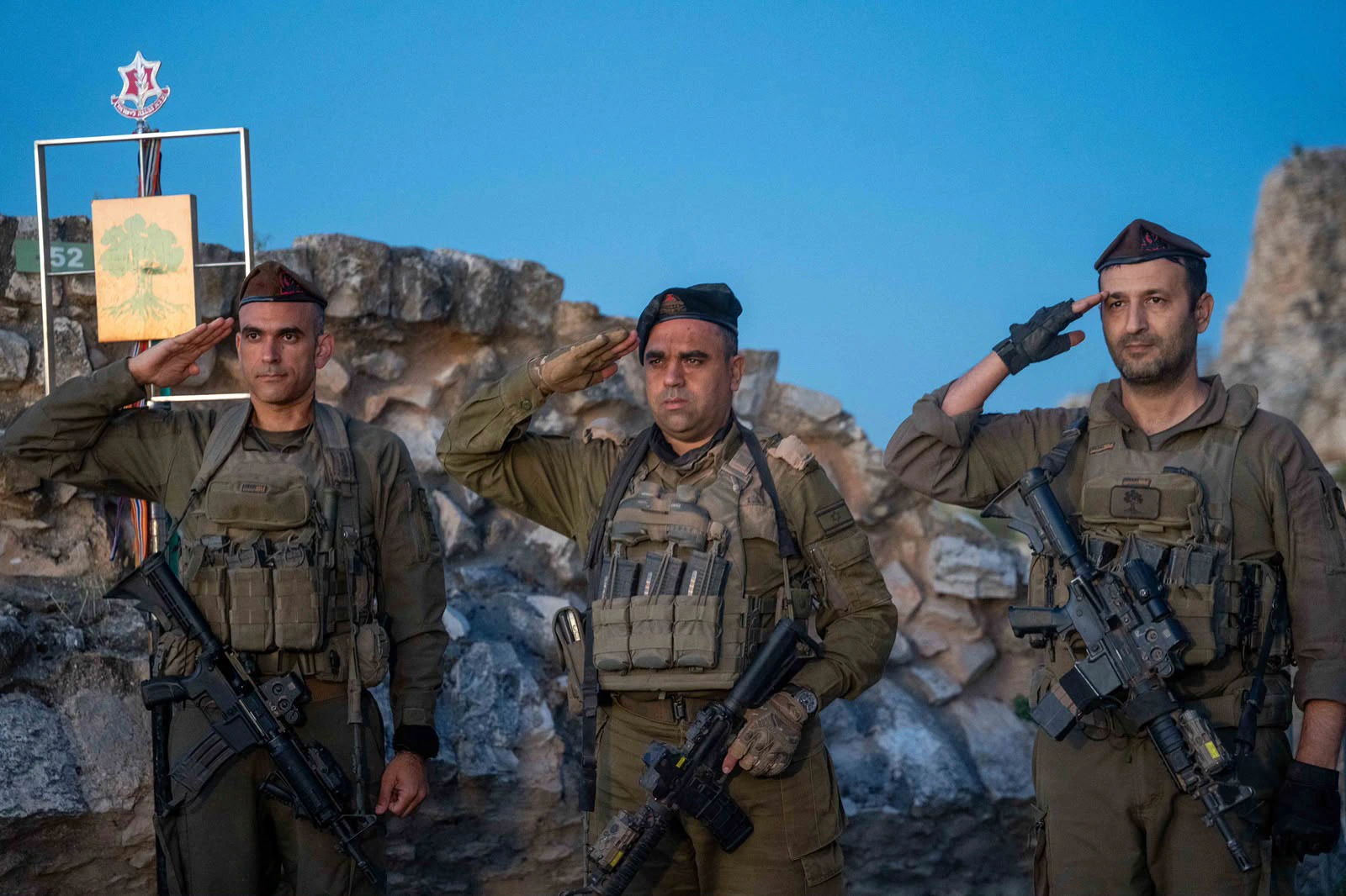 New Golani Brigade commander assumes post during ceremony in Lebanon ...