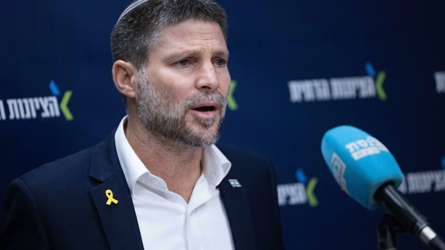 Smotrich: Israel advancing plans for Gazan emigration - Israel & Jewish ...