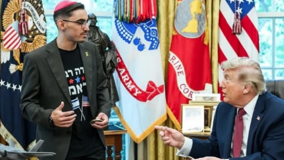 Trump welcomes freed Hamas hostage Rom Braslavski to White House ...