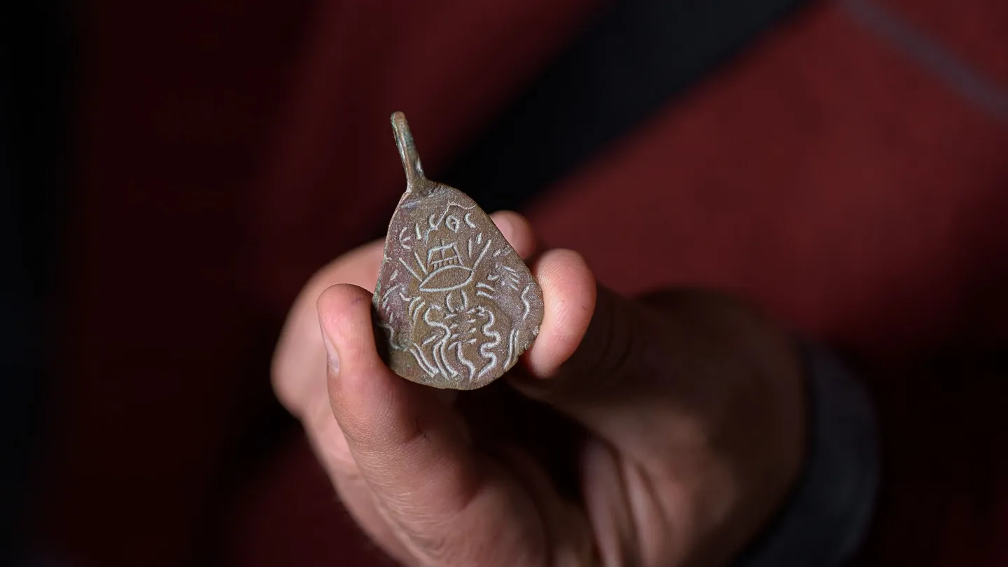 Pendant warding off ‘evil eye’ may shed light on Jewish life in ...