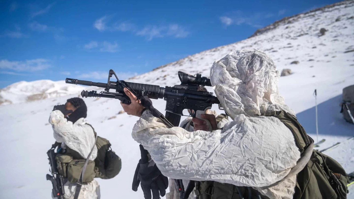 IDF Alpinist Unit completes training on Syrian Hermon - Israel & Jewish ...